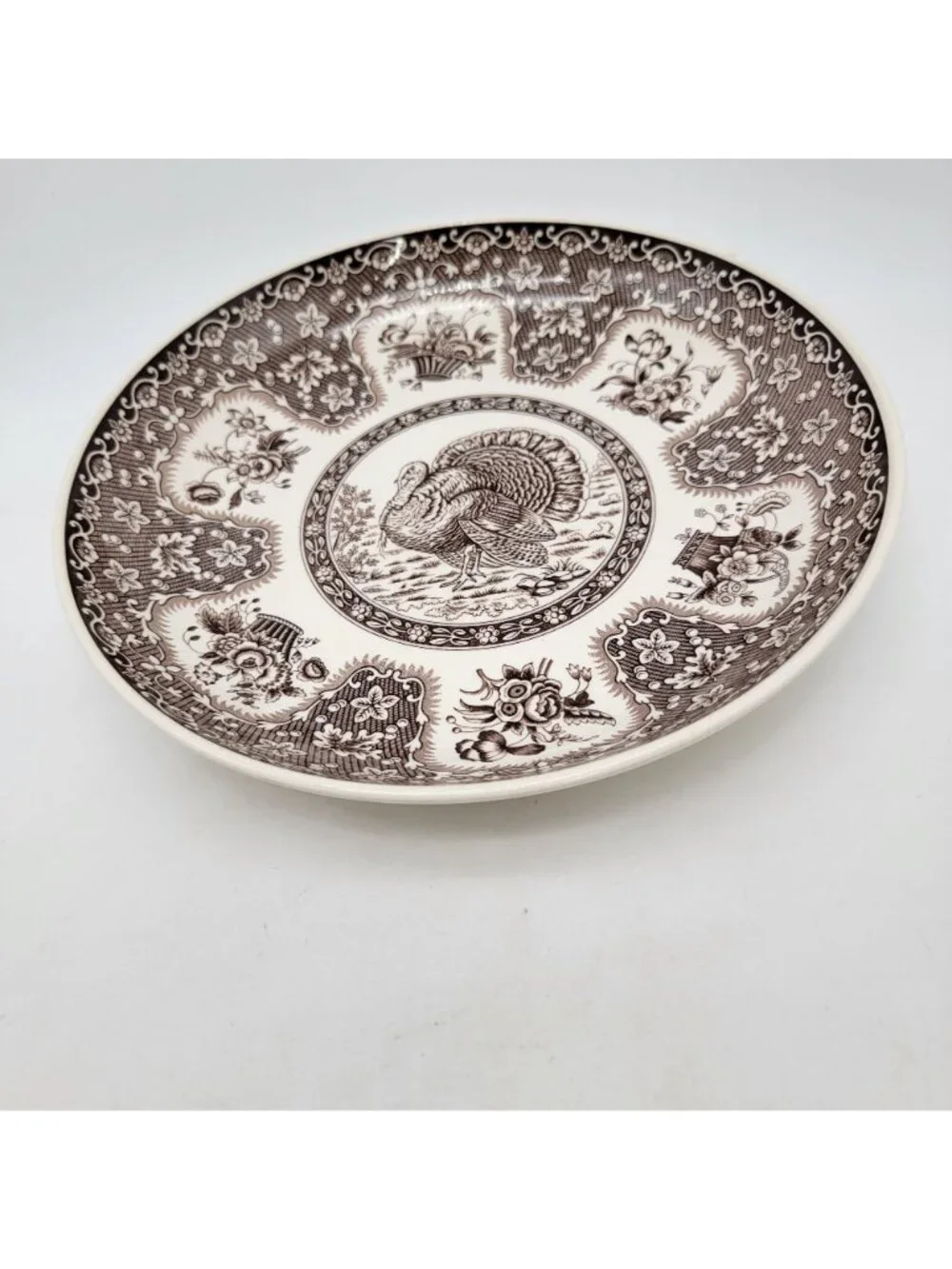 Spode | Dining | Spode England Turkey Festival Brown Plate S3536 A5 ...